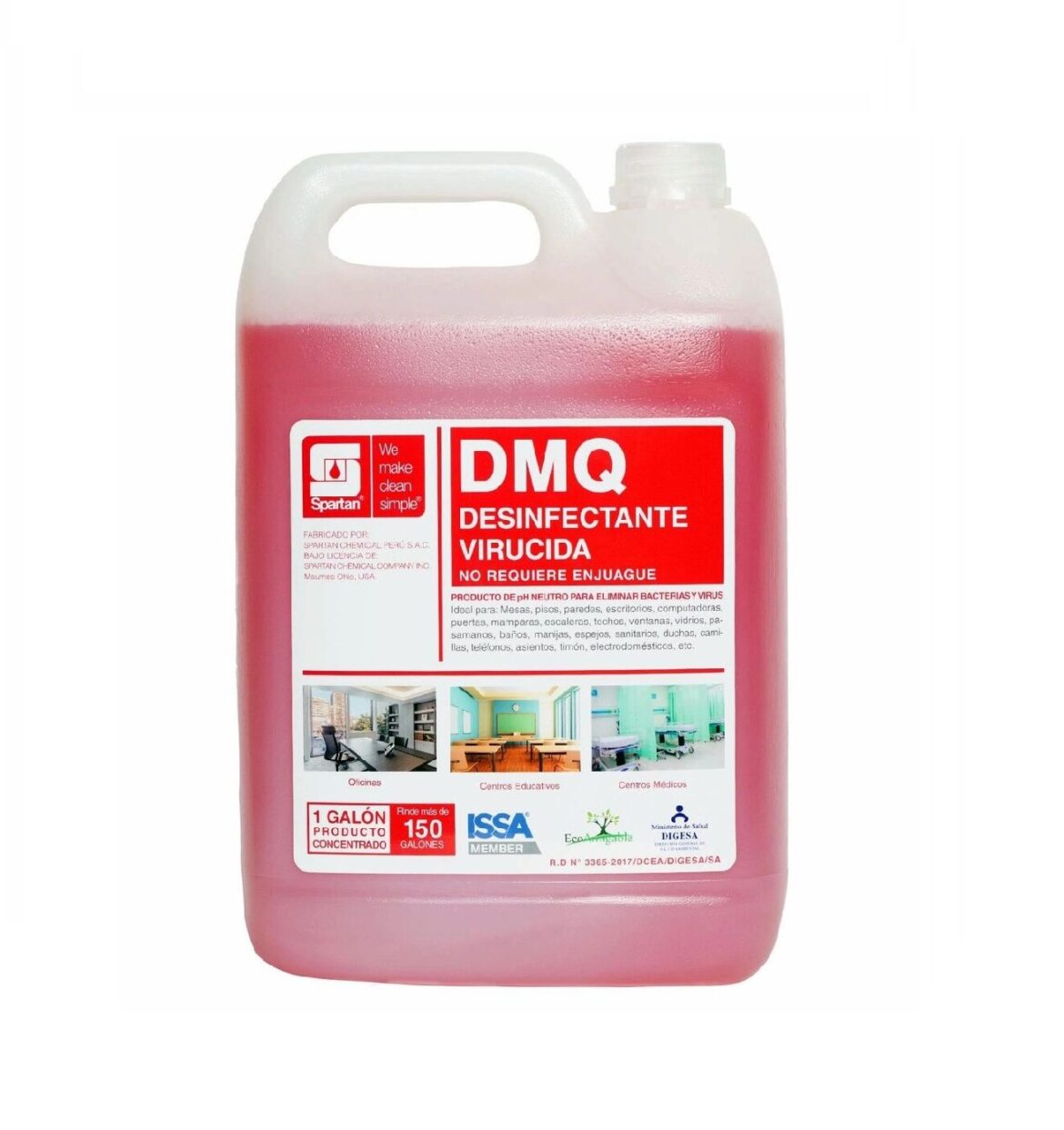 DMQ – DESINFECTANTE – 1 GALÓN – Dacorp