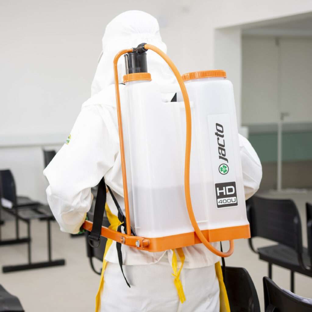 JACTO HD 400U | PULVERIZADOR MANUAL BLANCO – 16 LITROS – Dacorp