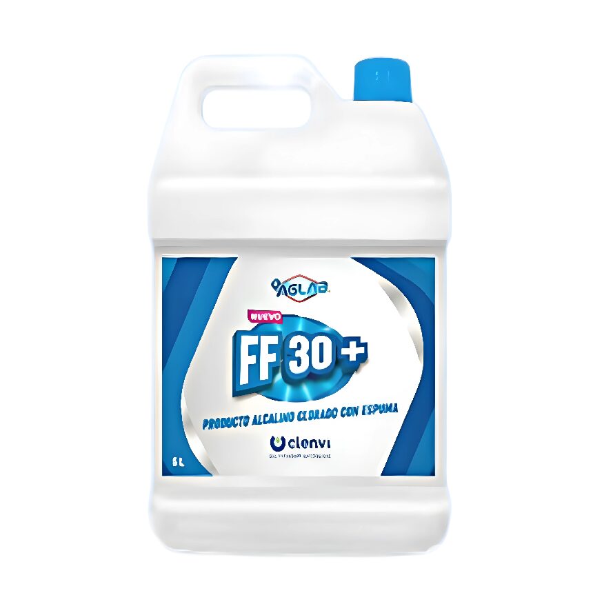 FF 30+ – DETERGENTE ALCALINO CLORADO – 5 LITROS – Dacorp